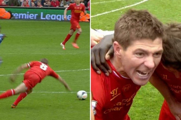 Seven Years Ago Today, THAT Steven Gerrard Slip Happened And Football ...